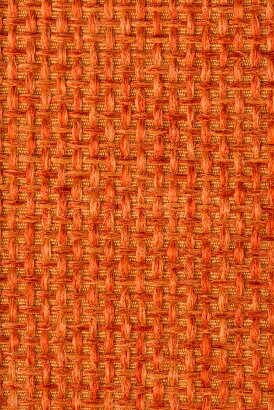 Orange Fabric Texture