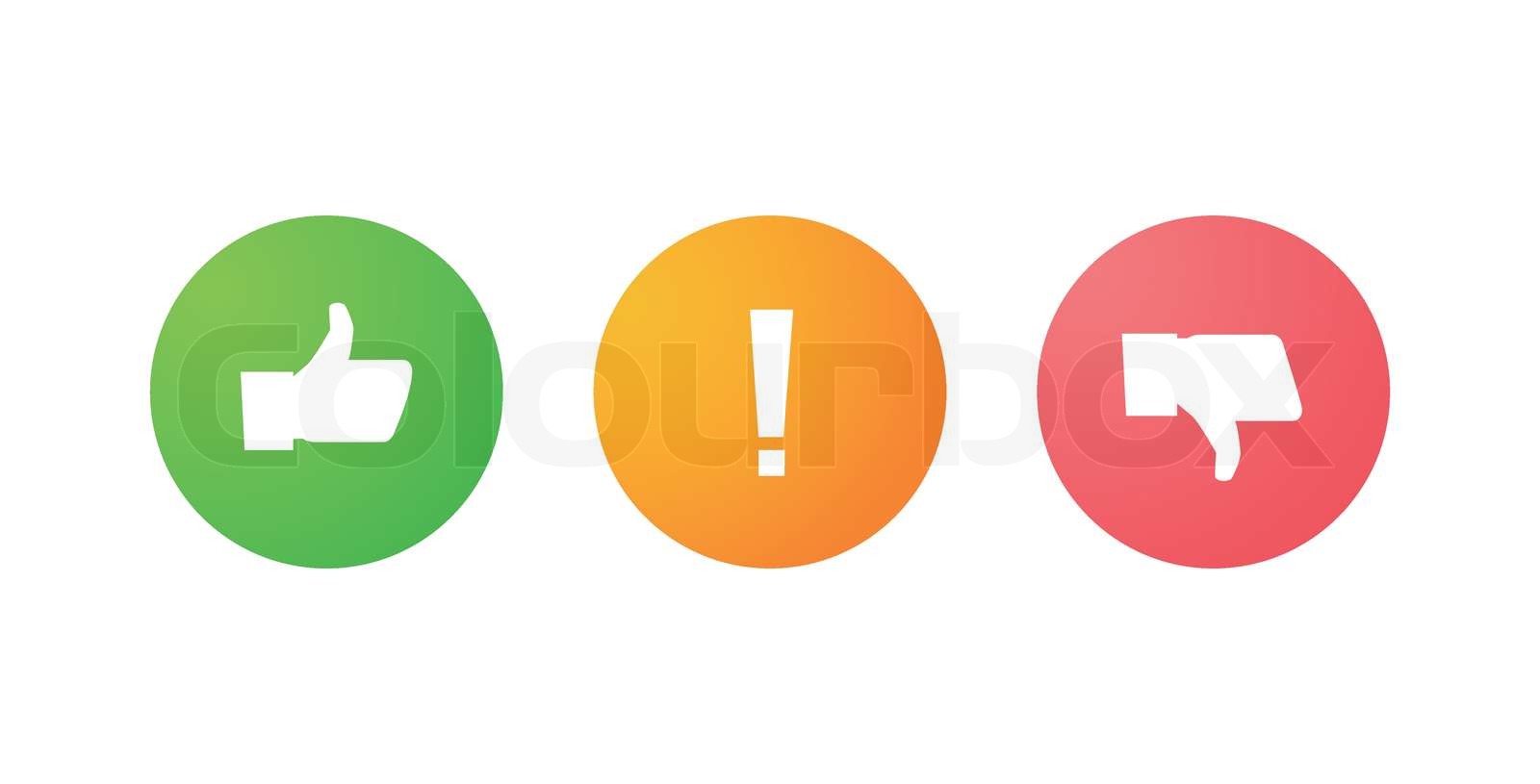 Survey icons | Stock vector | Colourbox