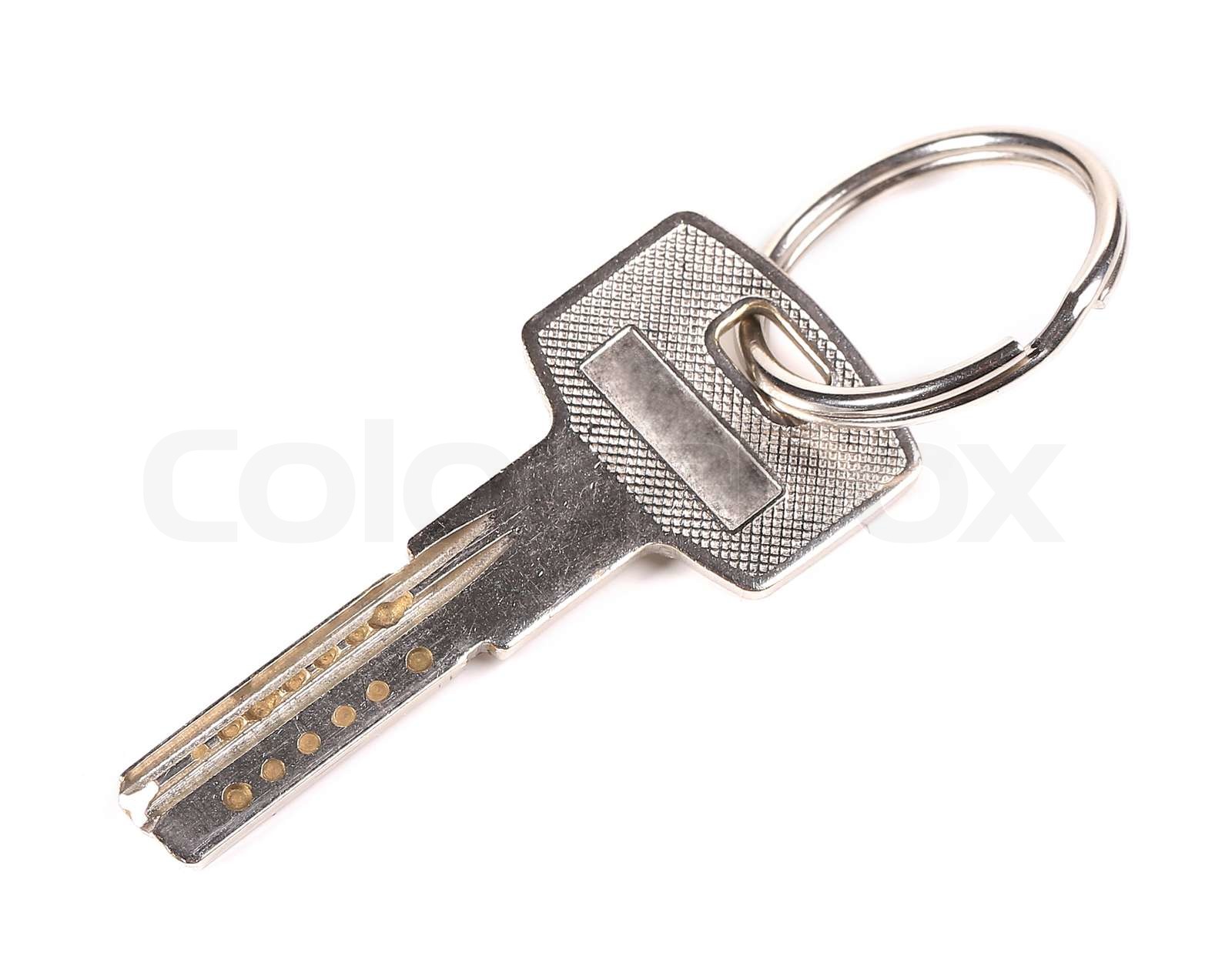 one silver key | Stock image | Colourbox