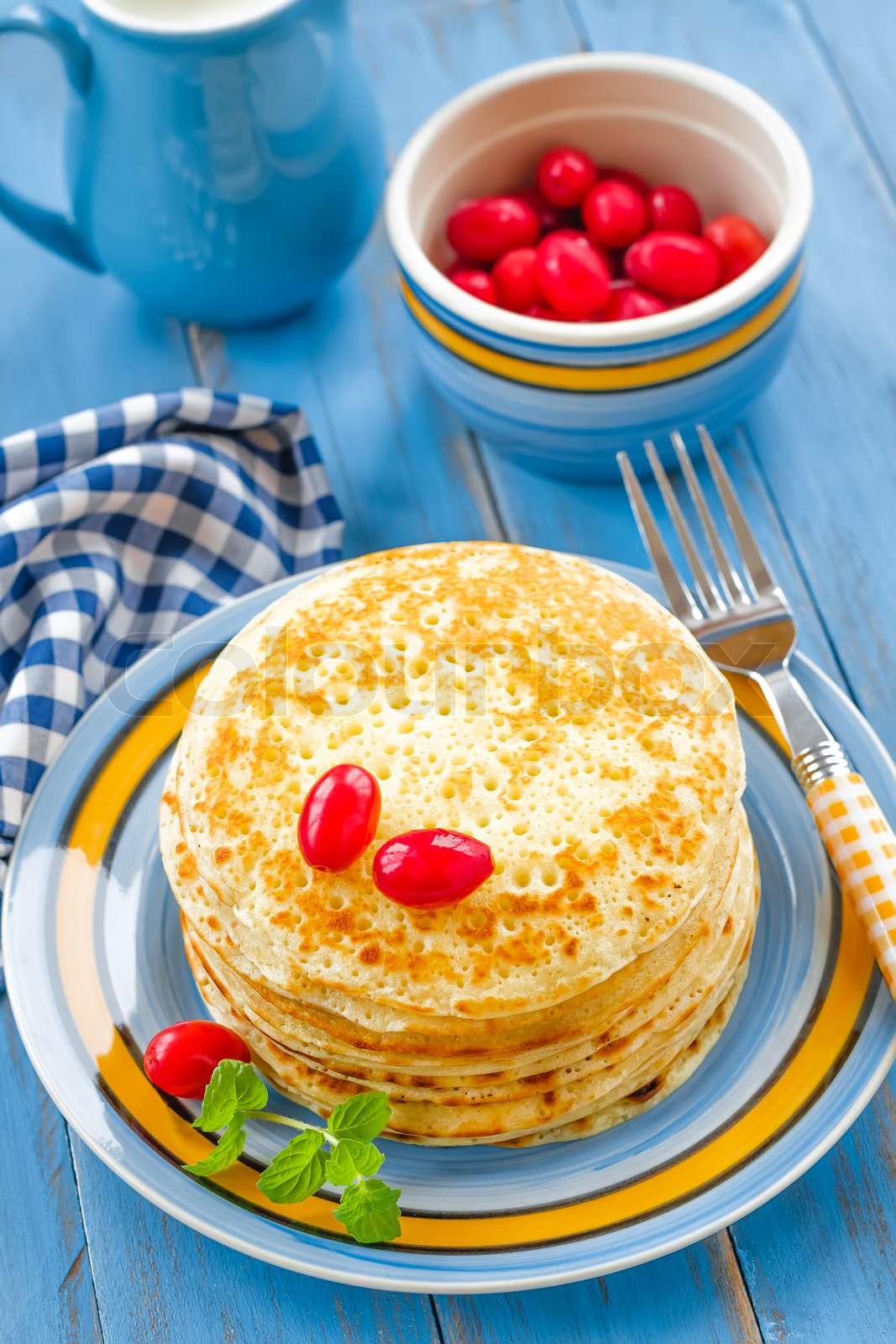 Pancakes | Stock image | Colourbox