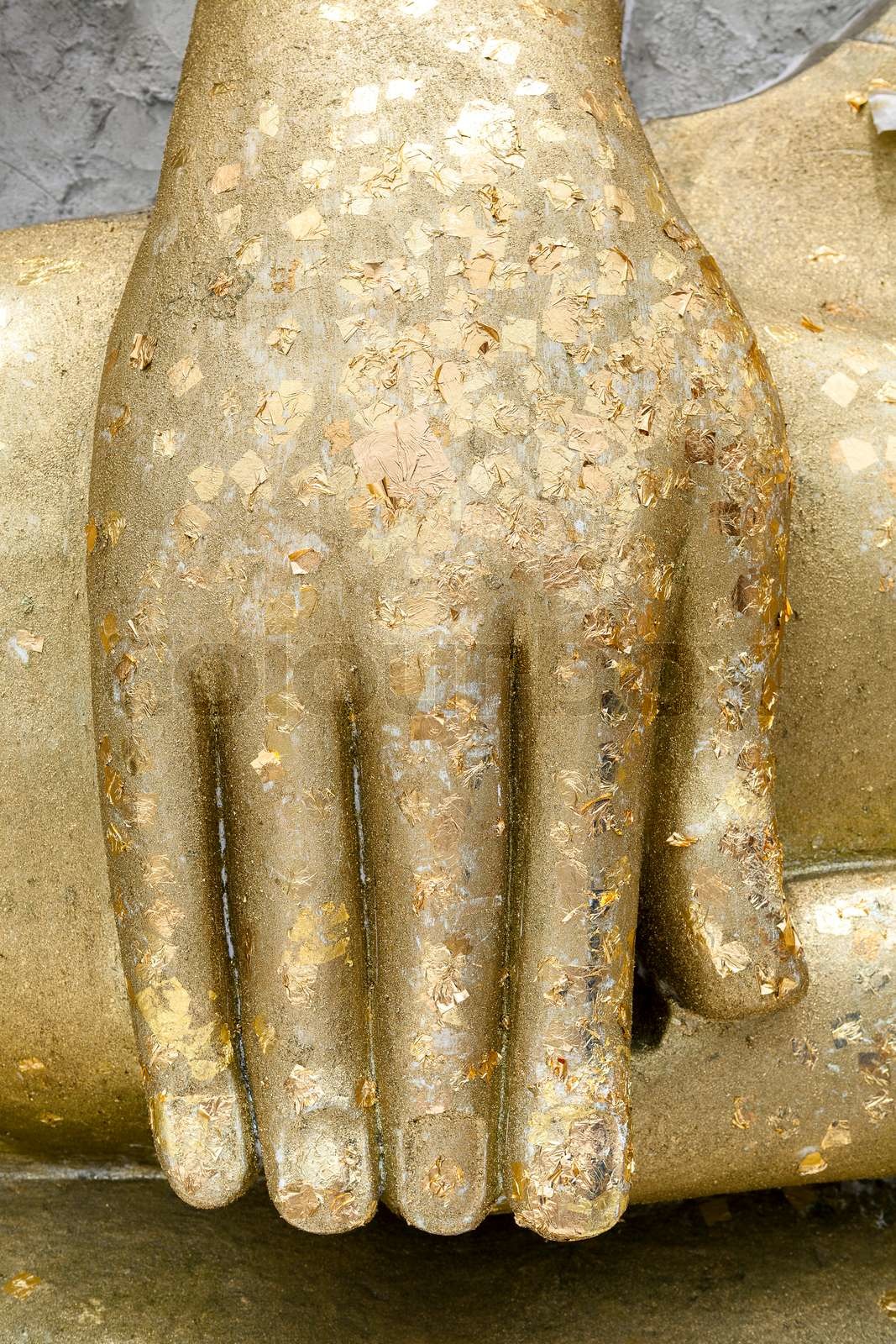 Hand of big Budha | Stock image | Colourbox