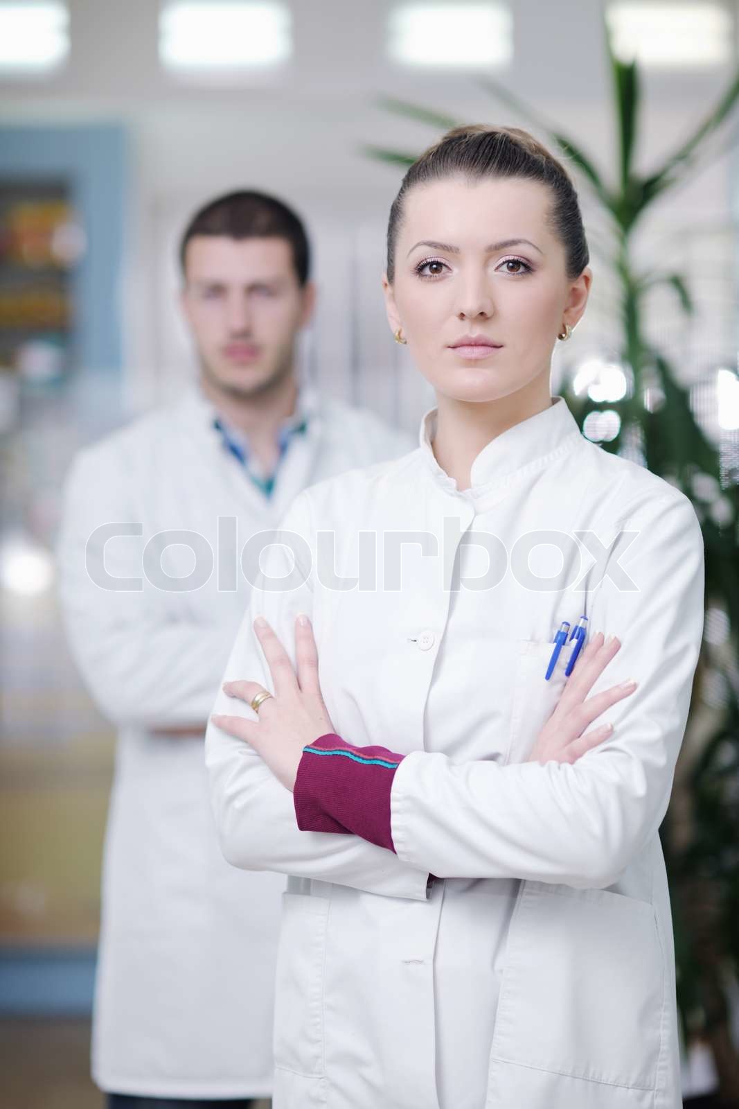 pharmacy drugstore people team | Stock image | Colourbox