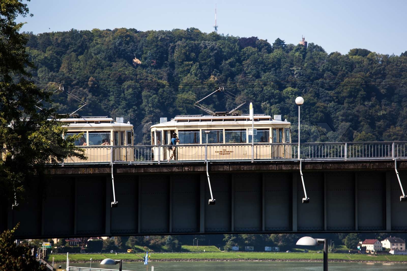 austria, linz, old tram | Stock image | Colourbox
