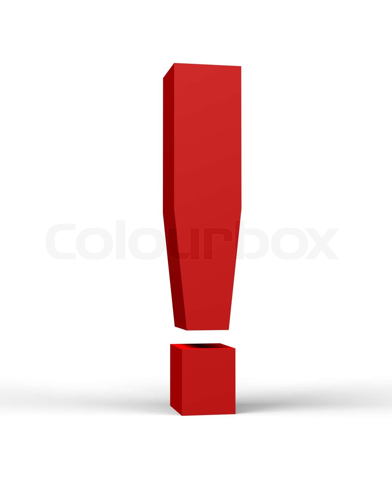 Rotes Ausrufezeichen Emoji
