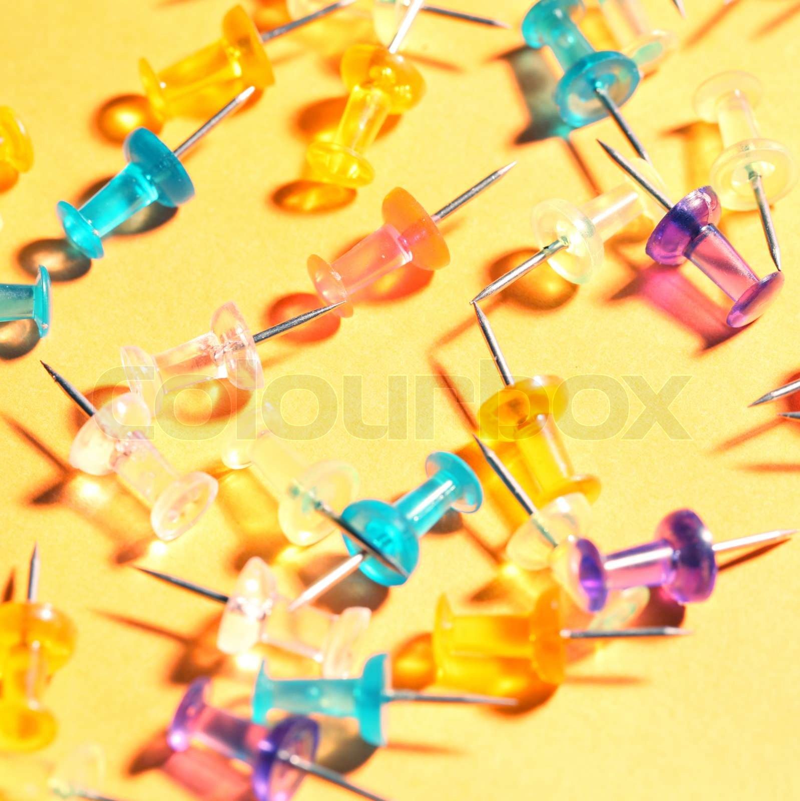 Push Pins | Stock image | Colourbox