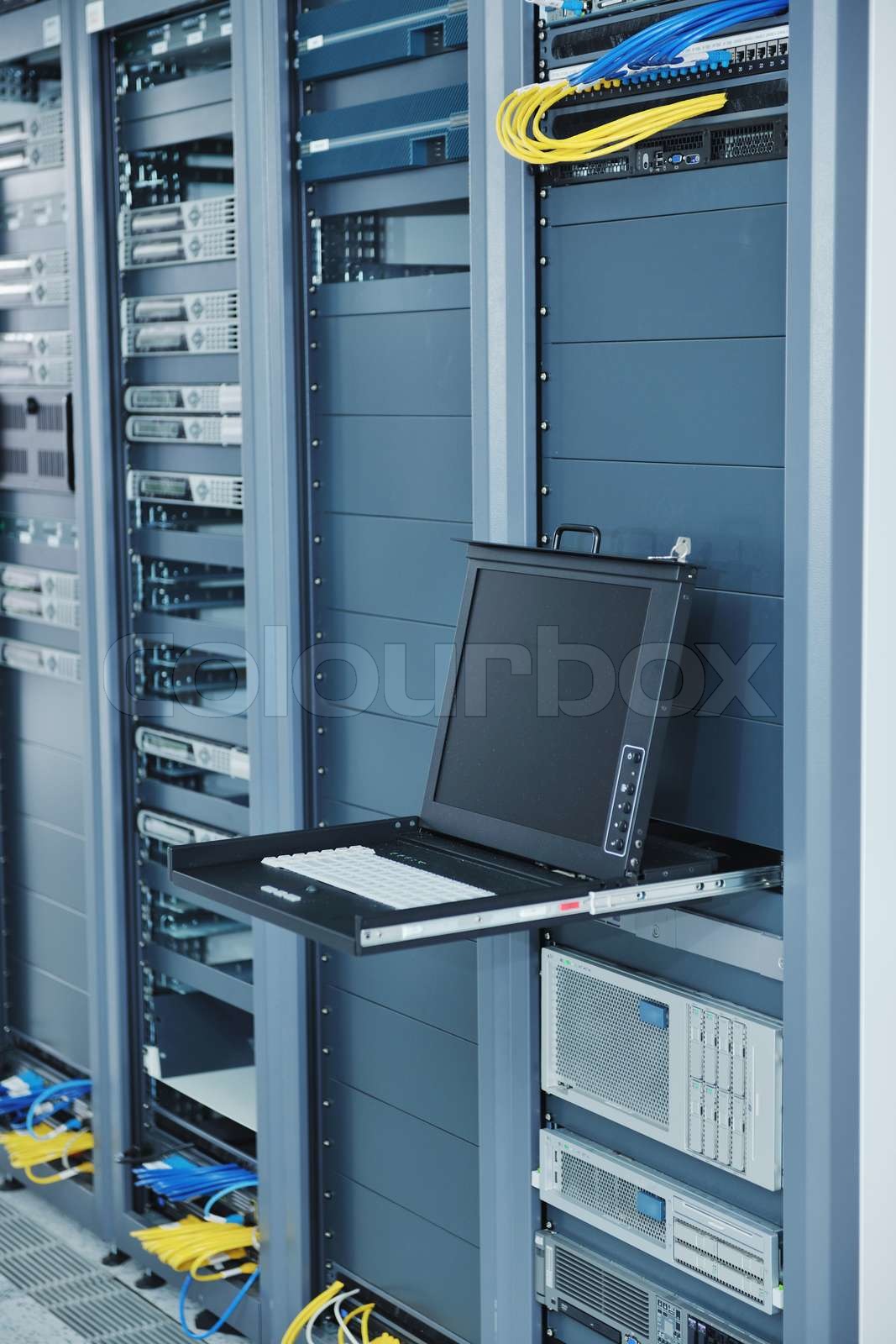 network server room | Stock image | Colourbox