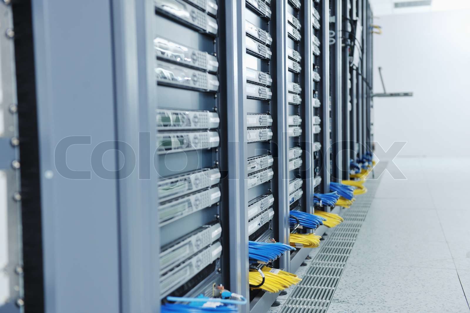 network server room | Stock image | Colourbox