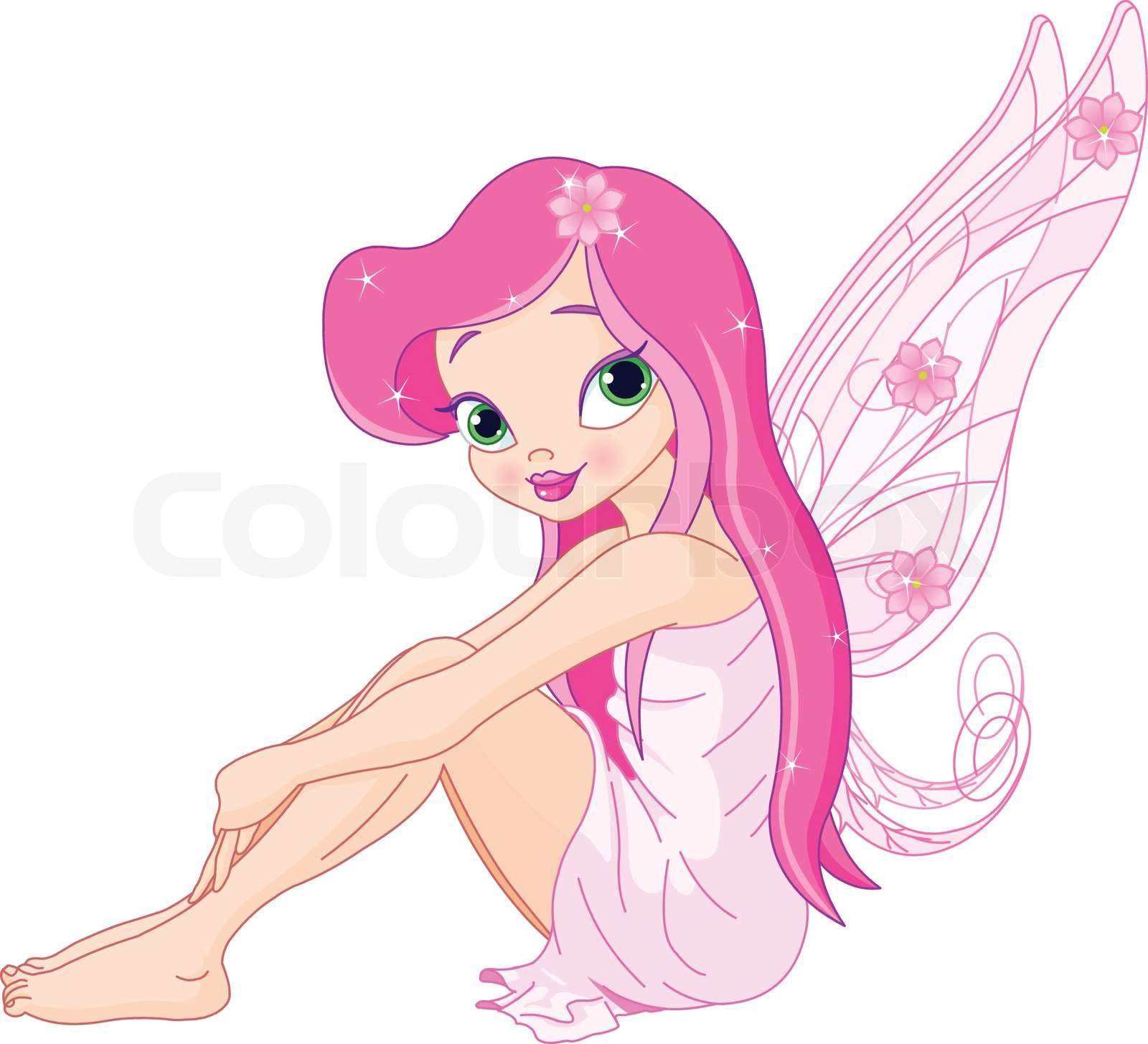 Junge Fee | Stock-Vektor | Colourbox