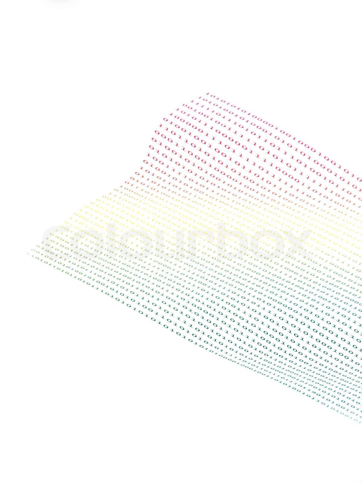 binary numbers | Stock image | Colourbox