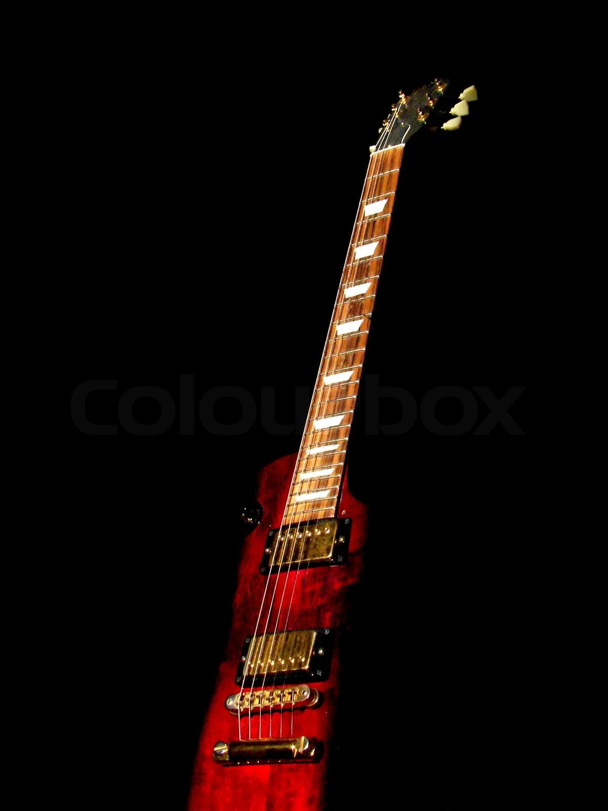 electric guitar | Stock image | Colourbox
