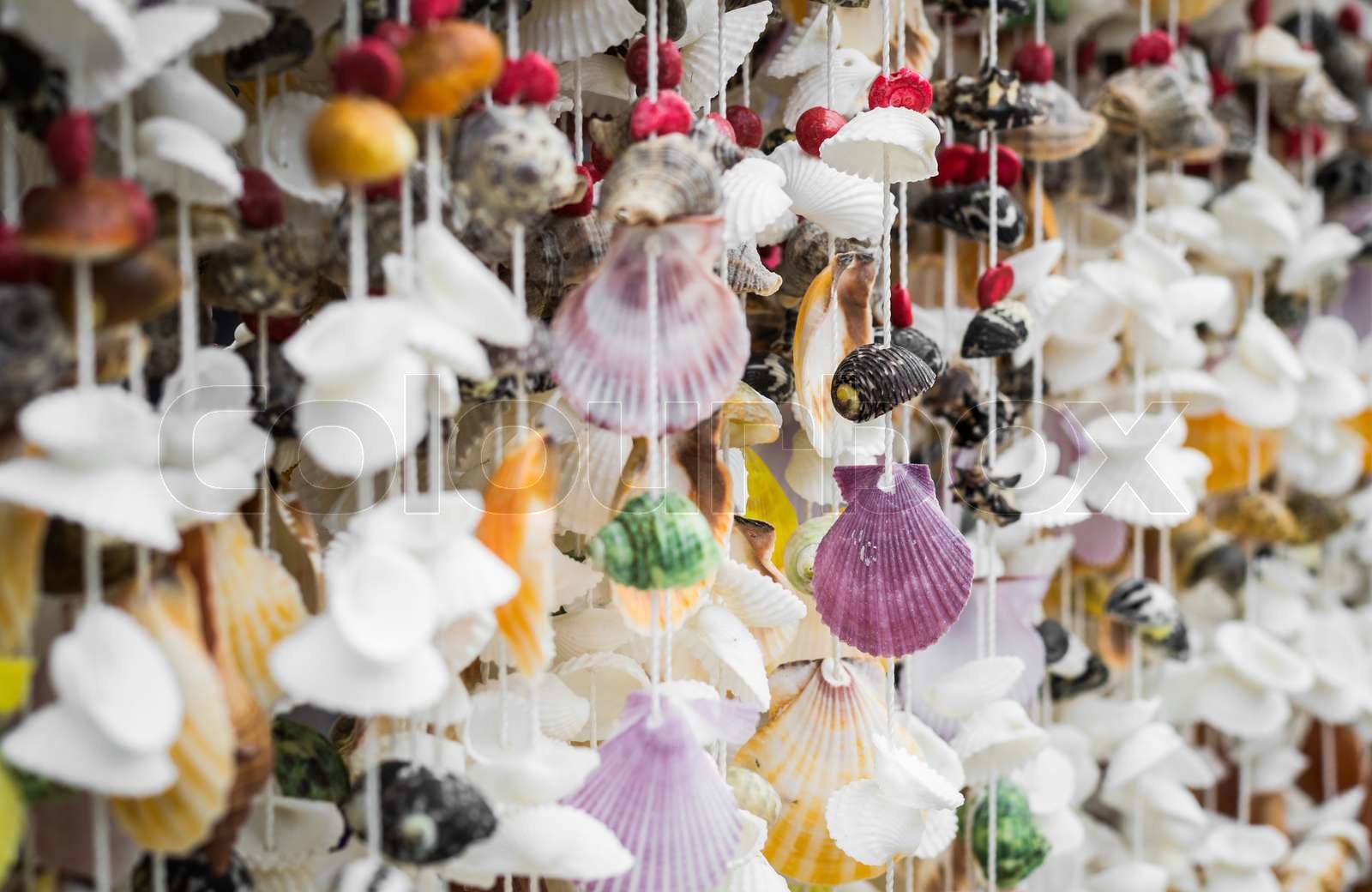 handicraft from seashell | Stock image | Colourbox