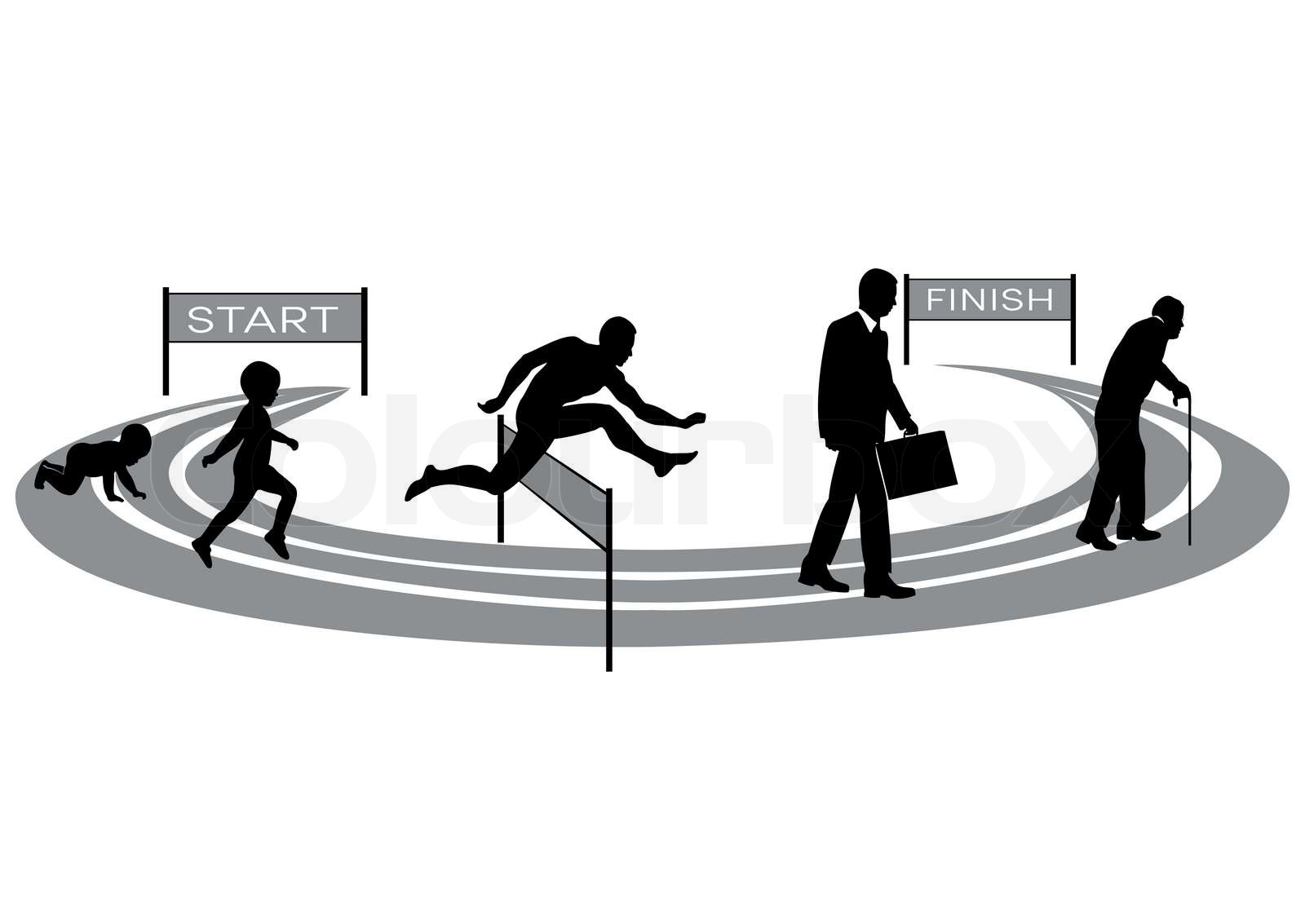 Human development | Stock vector | Colourbox