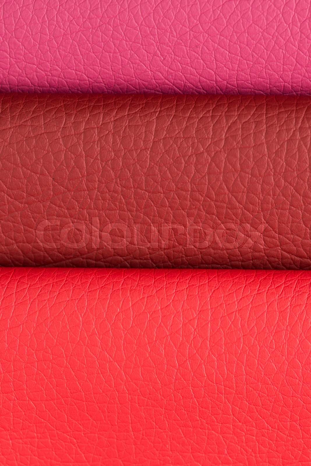 rosa Leder | Stock Bild | Colourbox