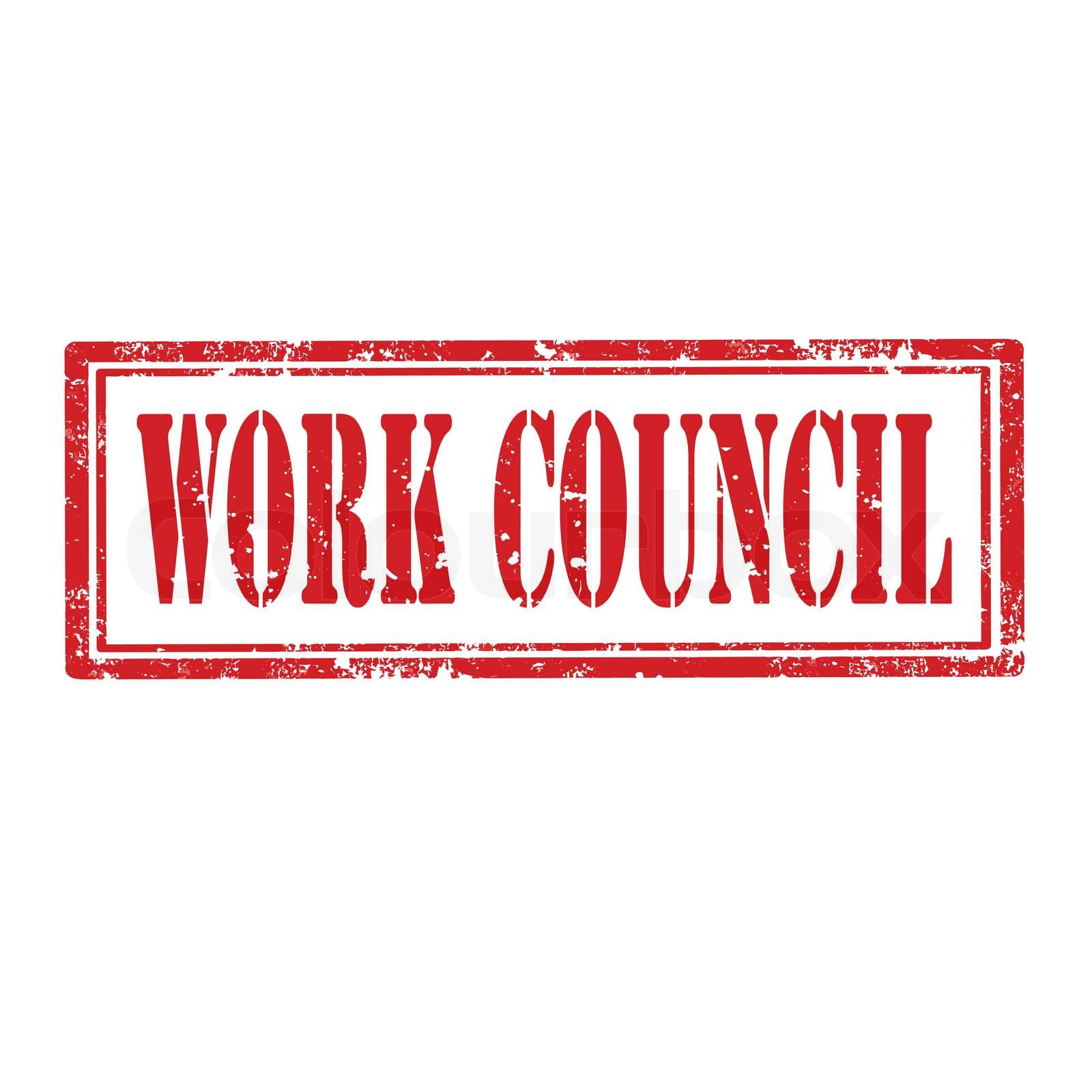 Work Council-stamp | Stock vector | Colourbox