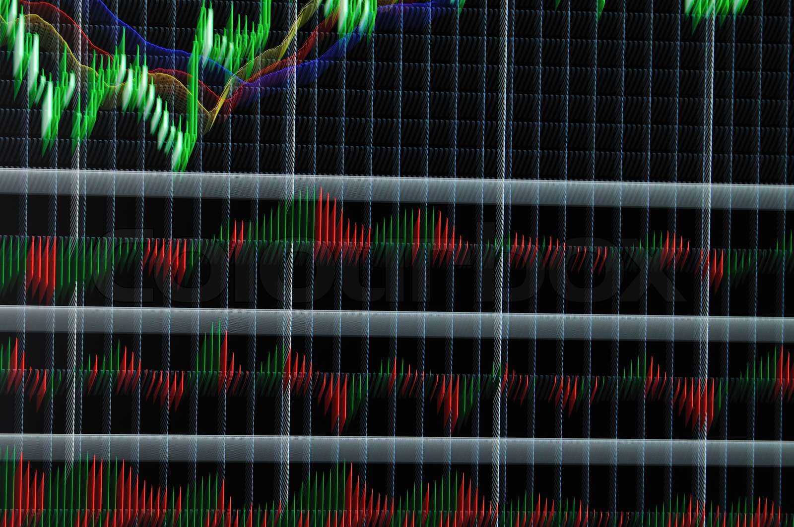 stock graph | Stock image | Colourbox