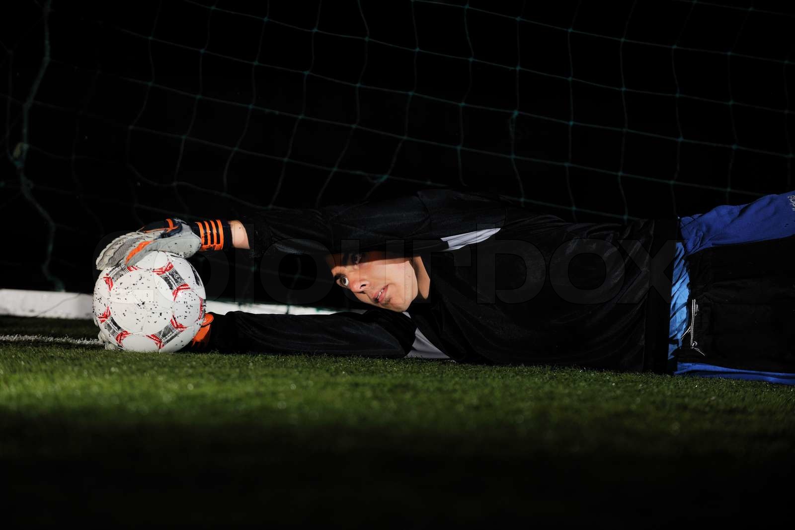 soccer goal keeper | Stock image | Colourbox