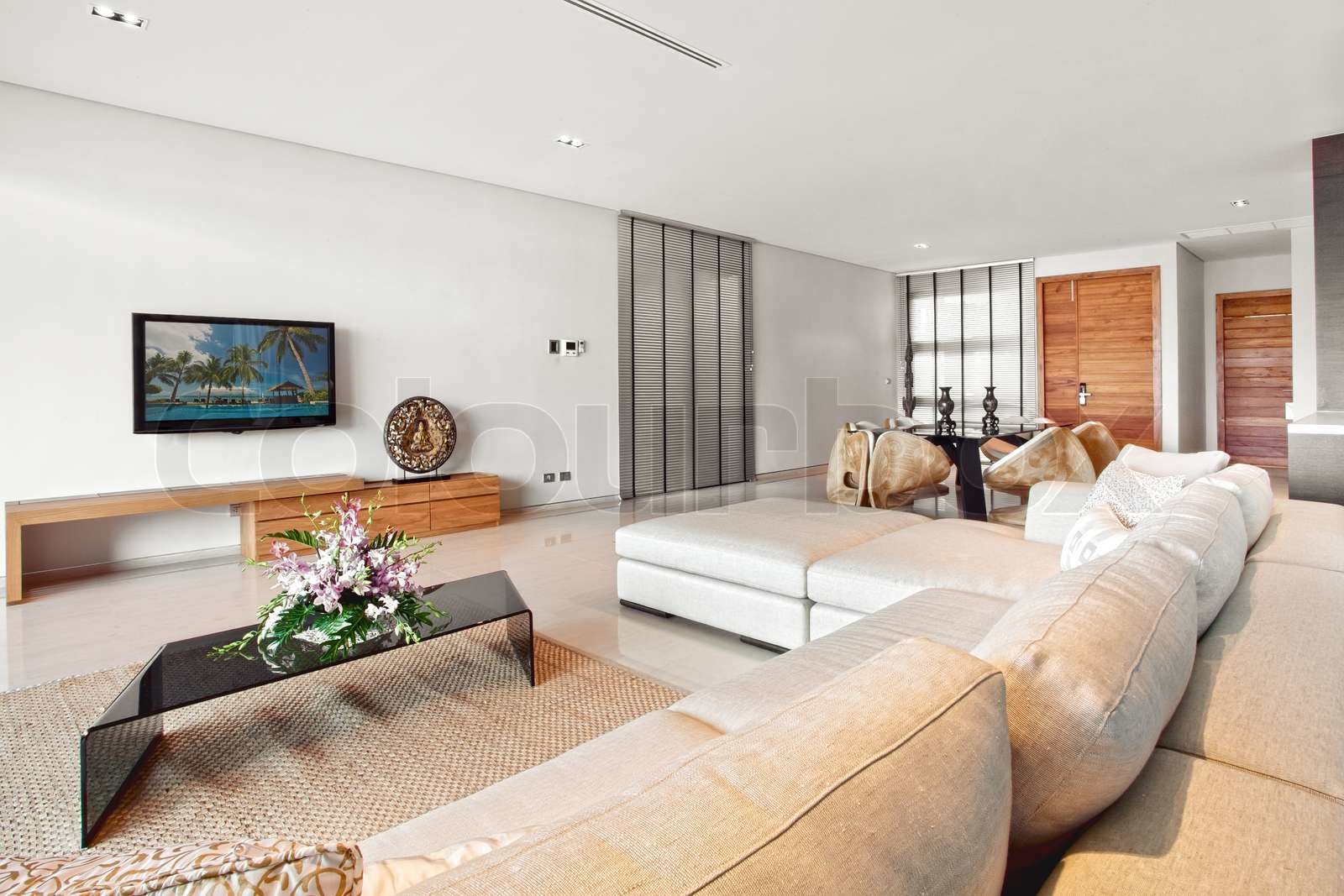 Wohnzimmer | Stock Bild | Colourbox