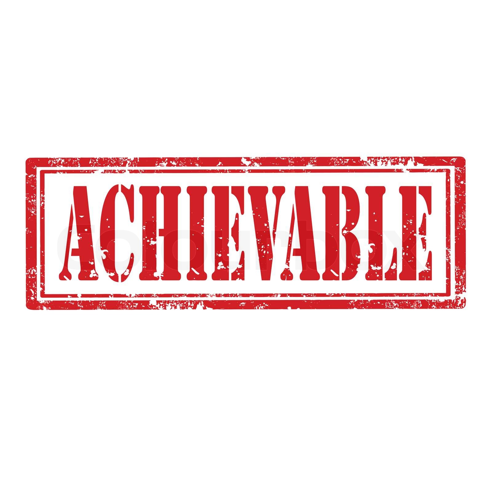 Achievable-stamp | Stock vector | Colourbox