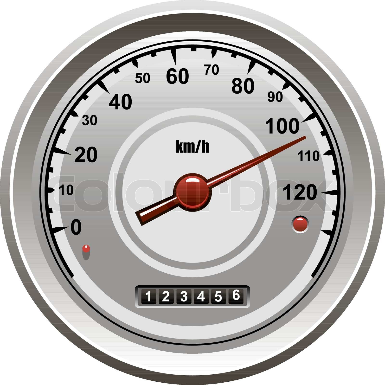 Tacho-Symbol | Stock-Vektor | Colourbox