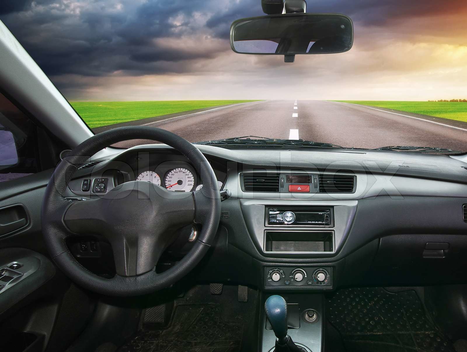 In car | Stock image | Colourbox