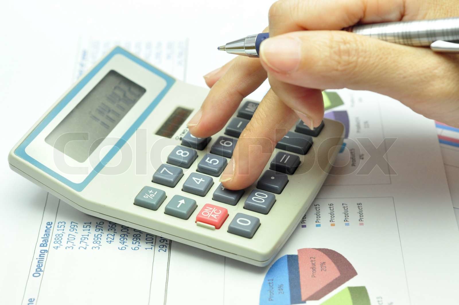 Accounting | Stock image | Colourbox