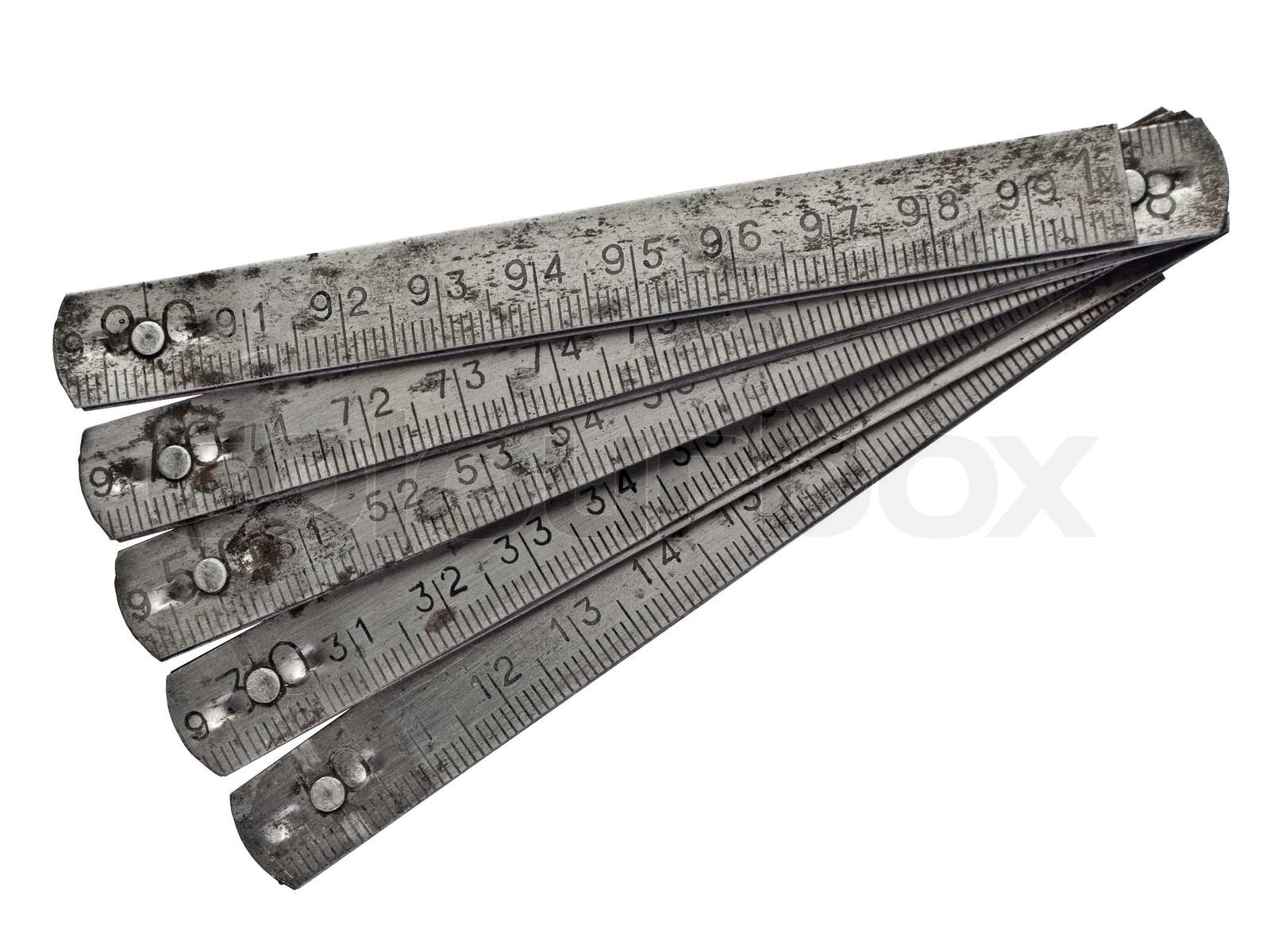 vintage folding meter | Stock image | Colourbox