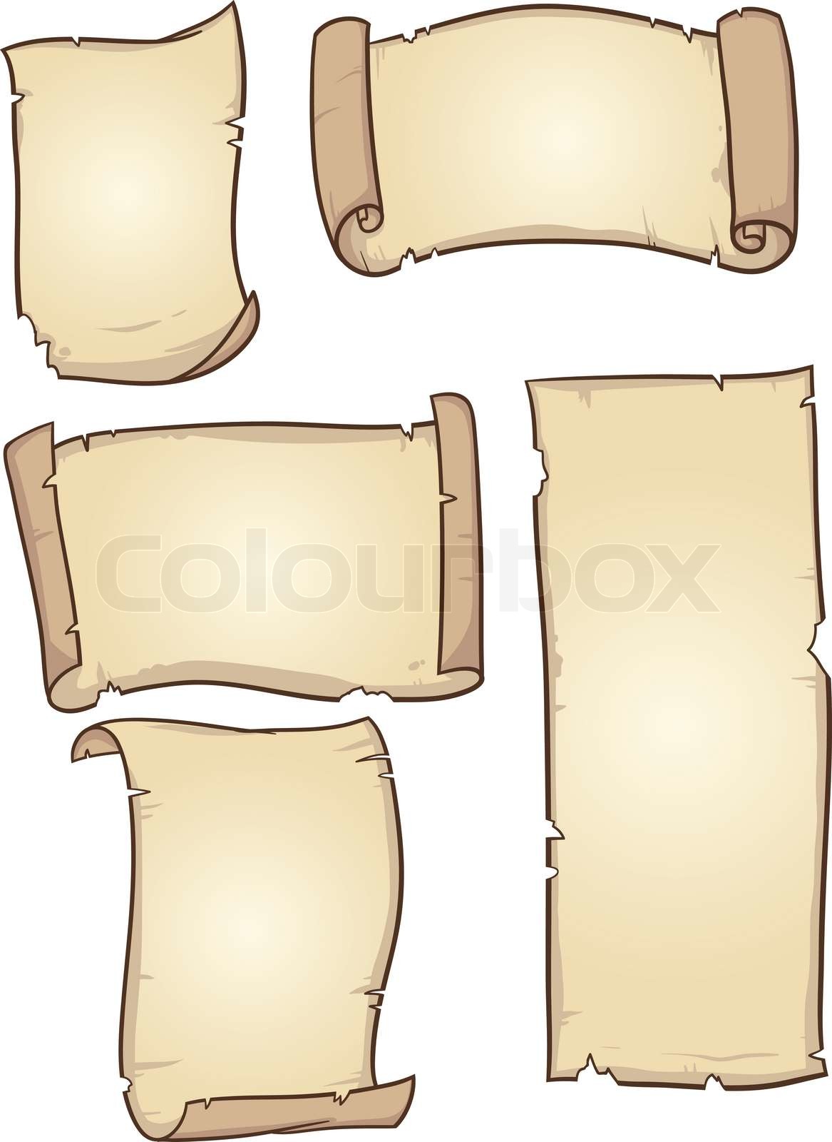 Altpapier | Stock-Vektor | Colourbox