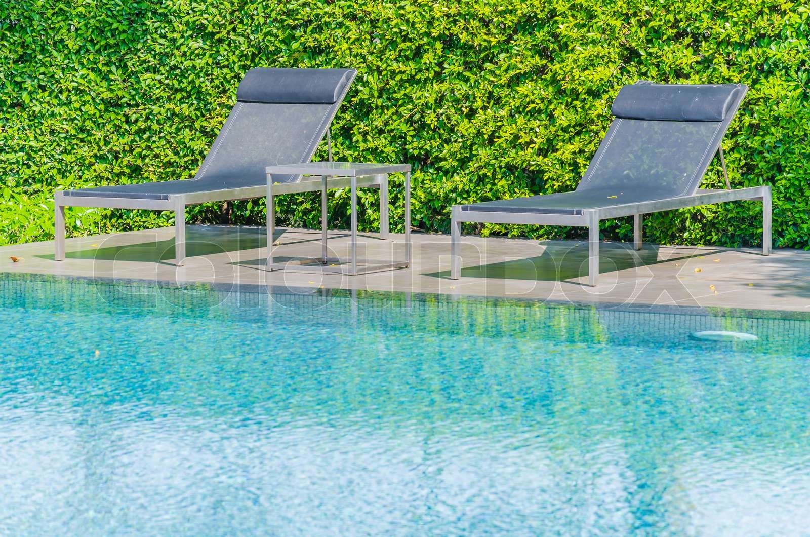 Pool bed | Stock image | Colourbox