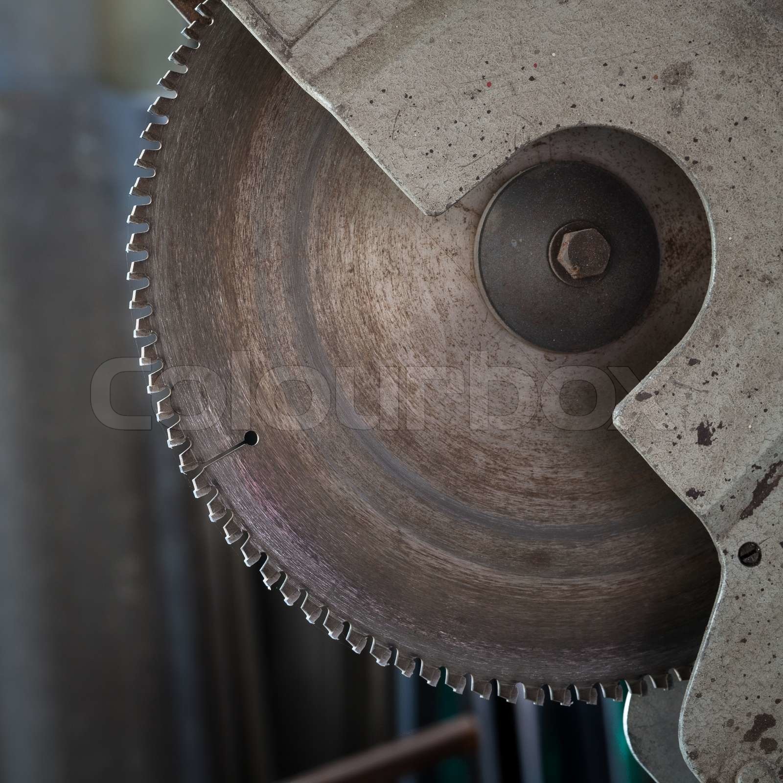 Circle saw | Stock image | Colourbox