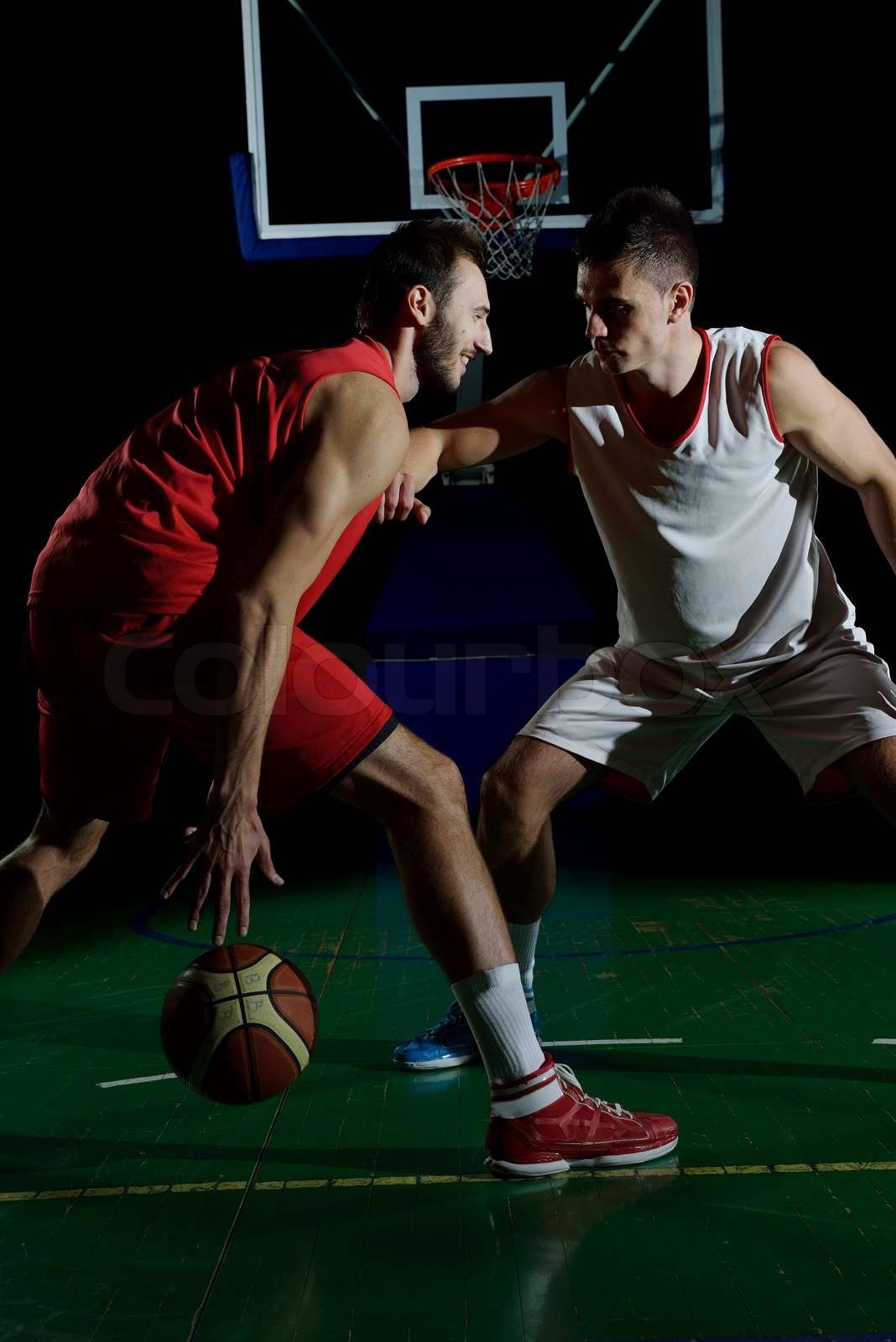 basketball player in action | Stock image | Colourbox
