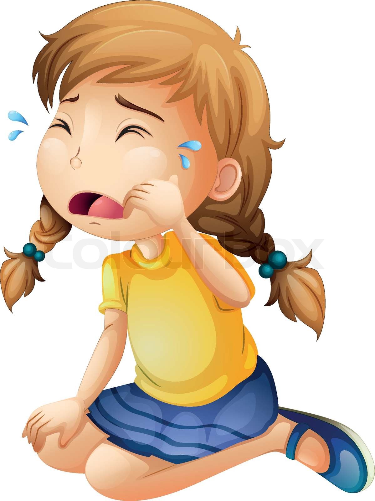 gf_Alice_cry | Stock vector | Colourbox
