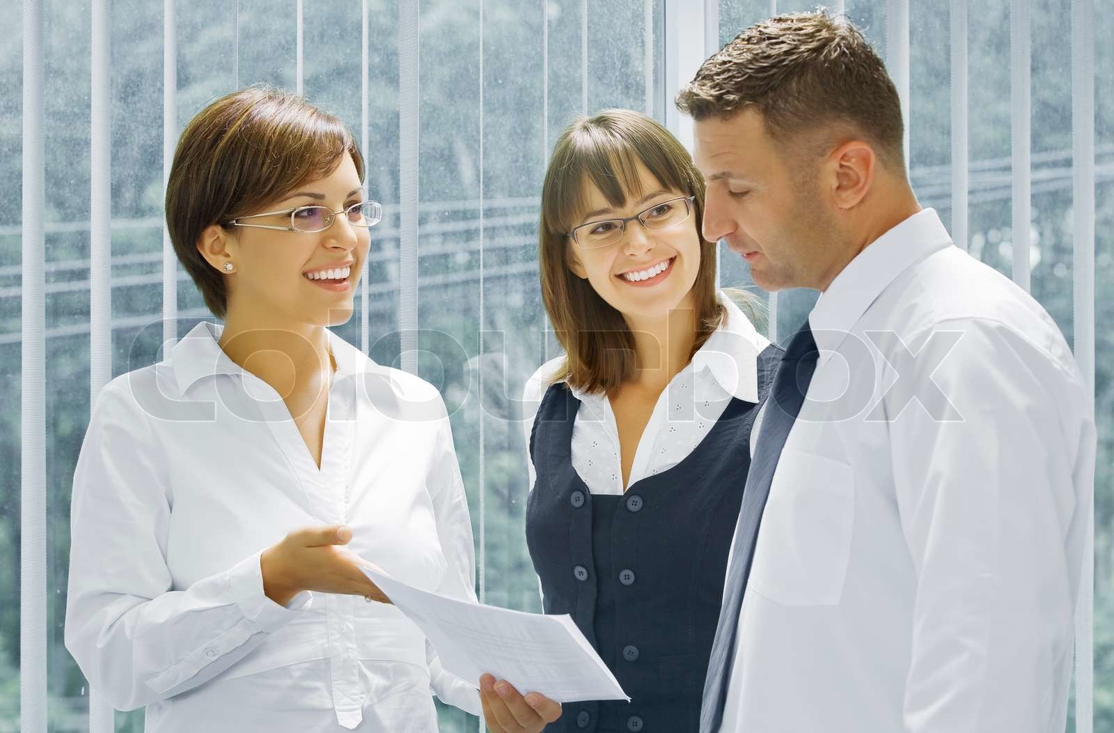 Vertrag | Stock Bild | Colourbox