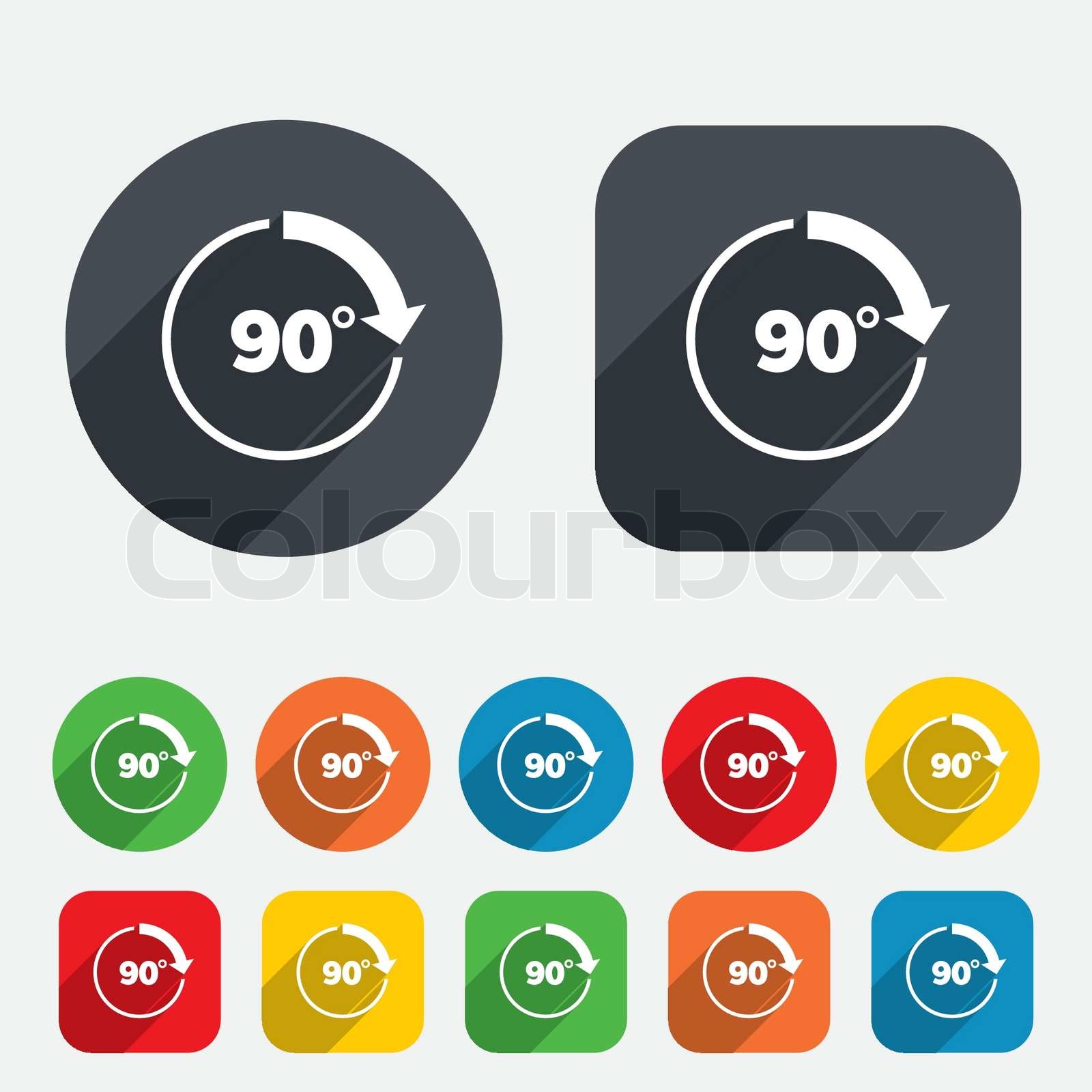 winkel, siegel, piktogramm | Stock-Vektor | Colourbox