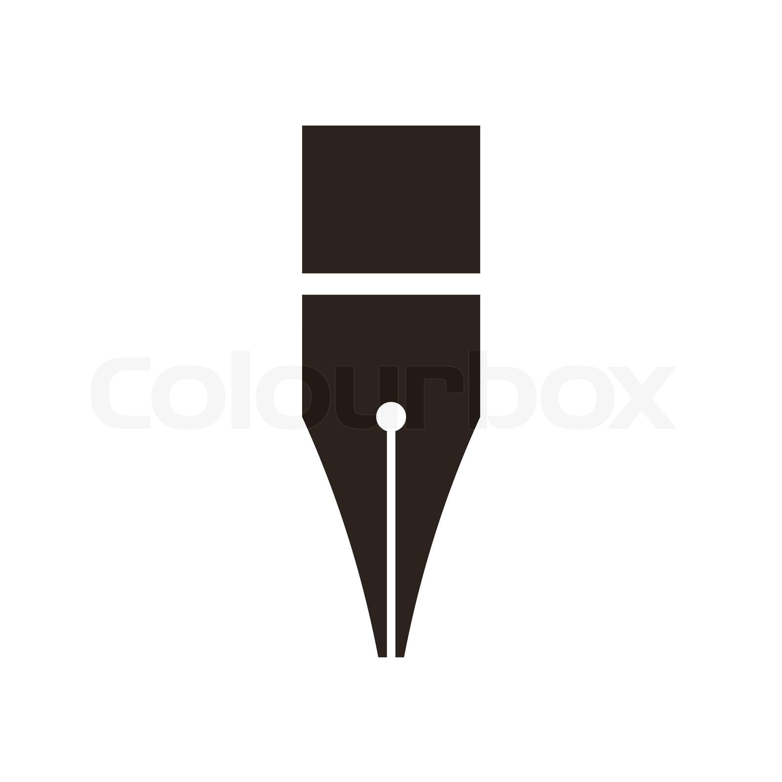 Stift-symbol | Stock-Vektor | Colourbox