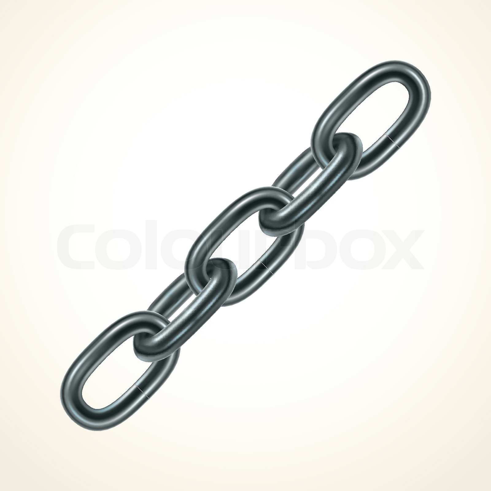 Chain illustration | Stock vector | Colourbox
