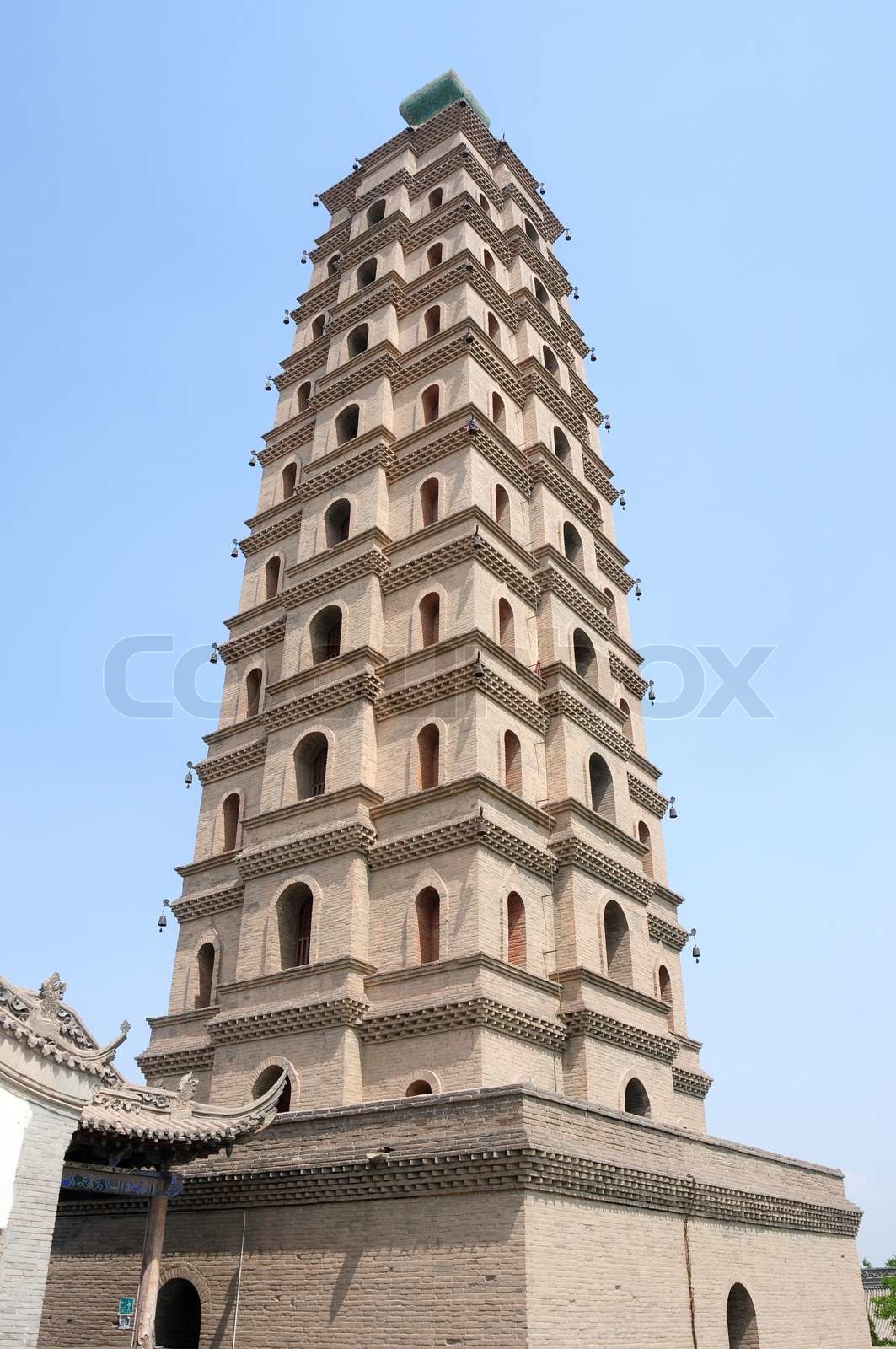Ancient pagoda | Stock image | Colourbox