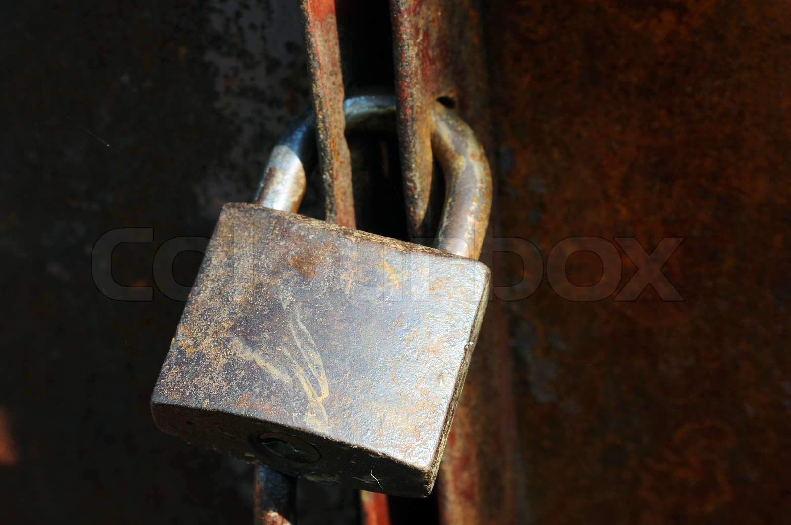 Old lock | Stock image | Colourbox