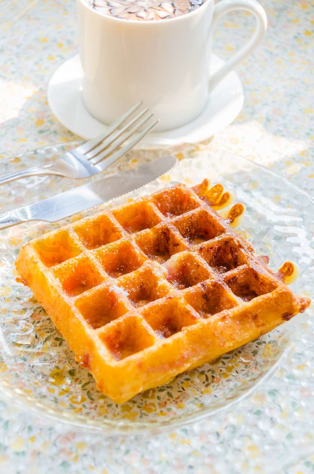 Waffle | Stock image | Colourbox