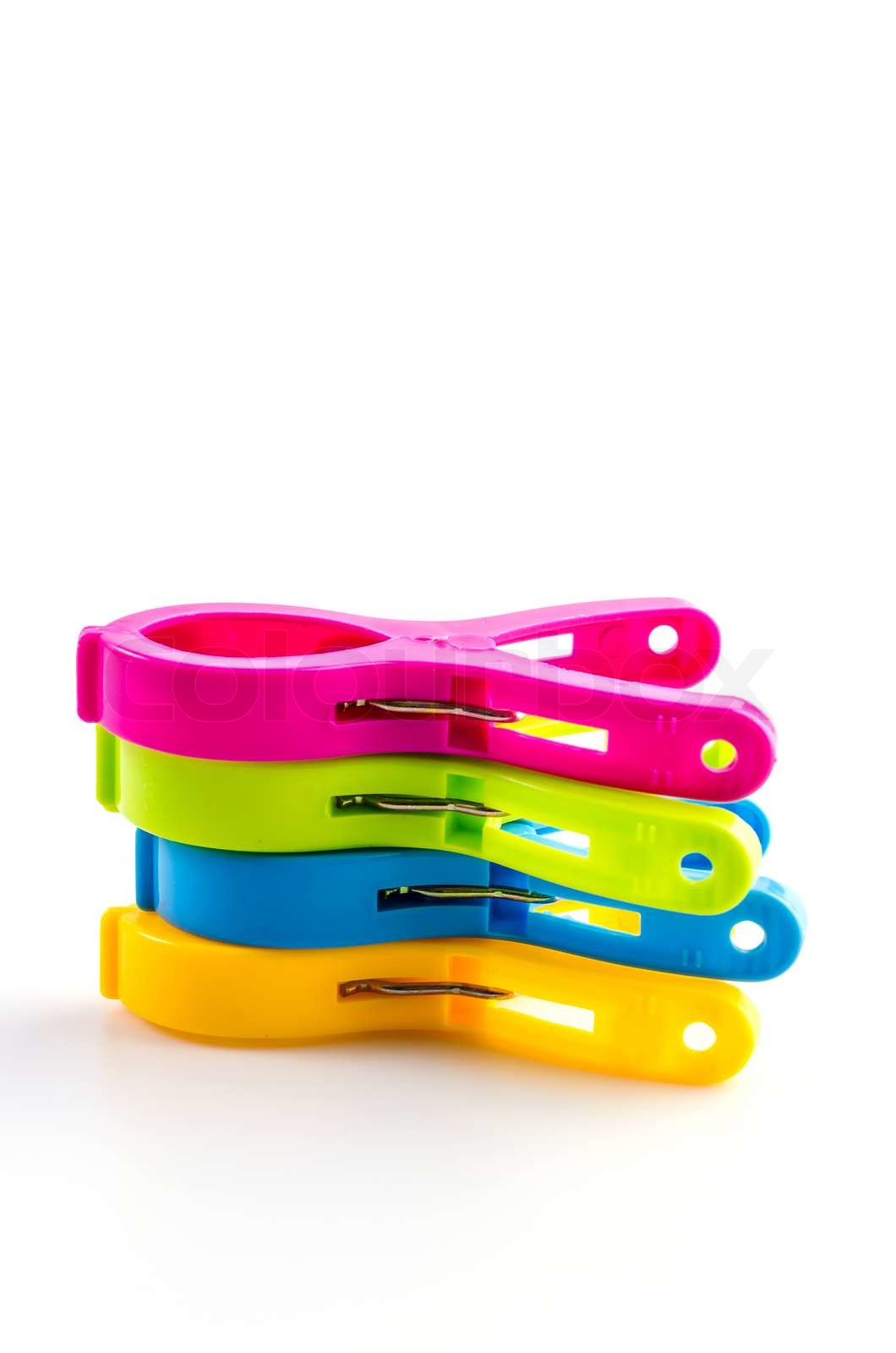 Clothespin clips | Stock image | Colourbox