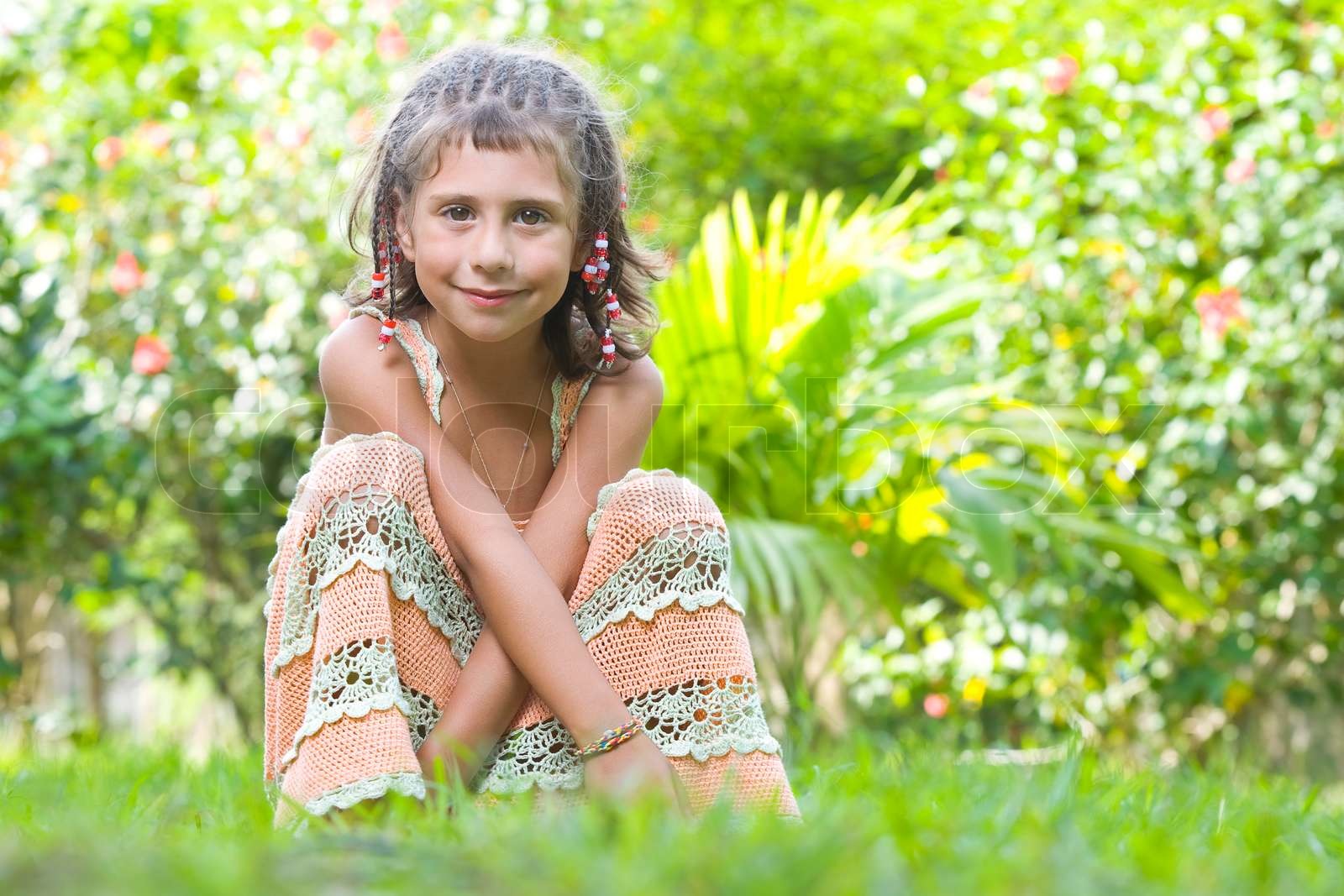 summer girl | Stock image | Colourbox