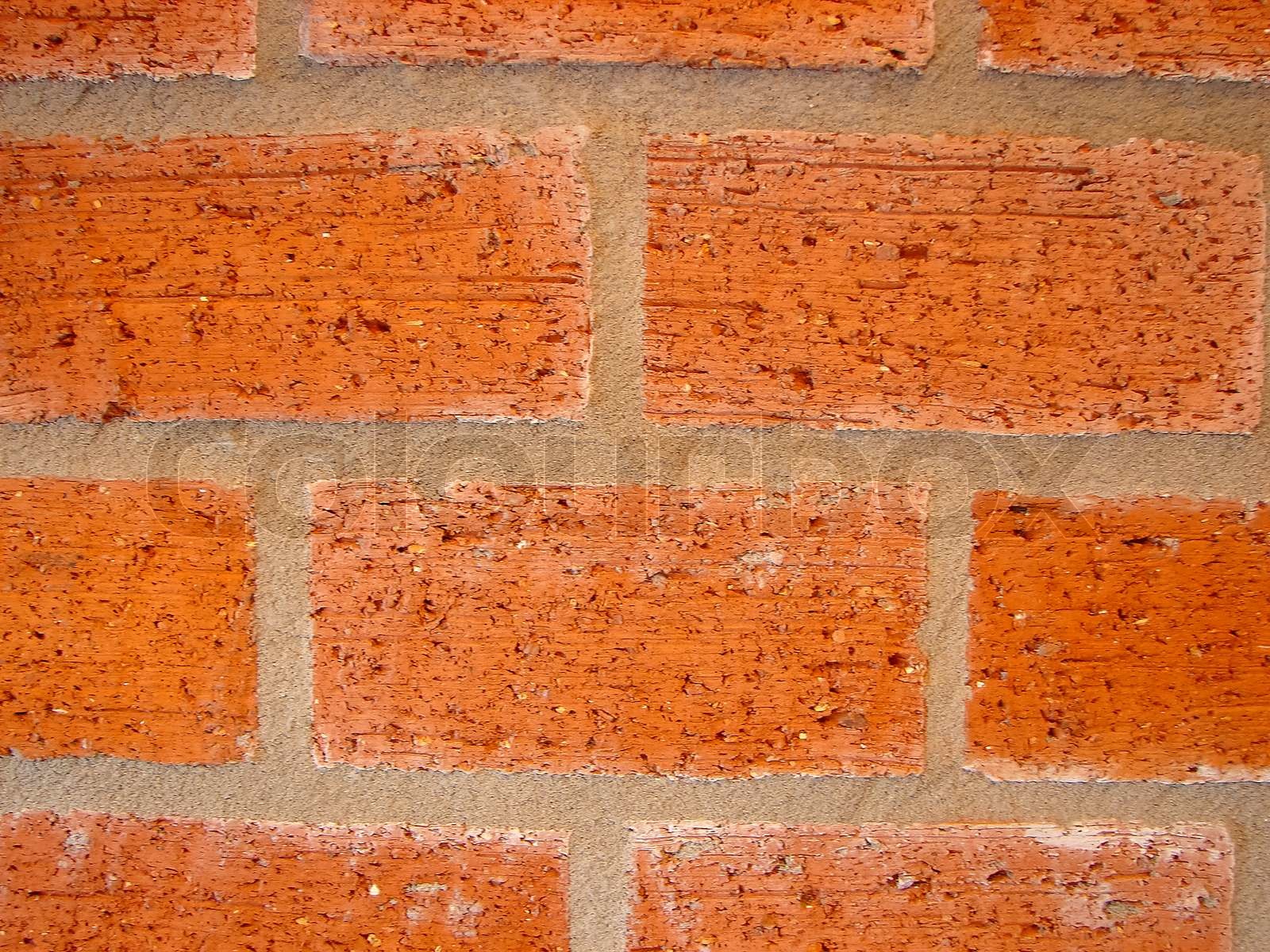 New brick wall | Stock image | Colourbox