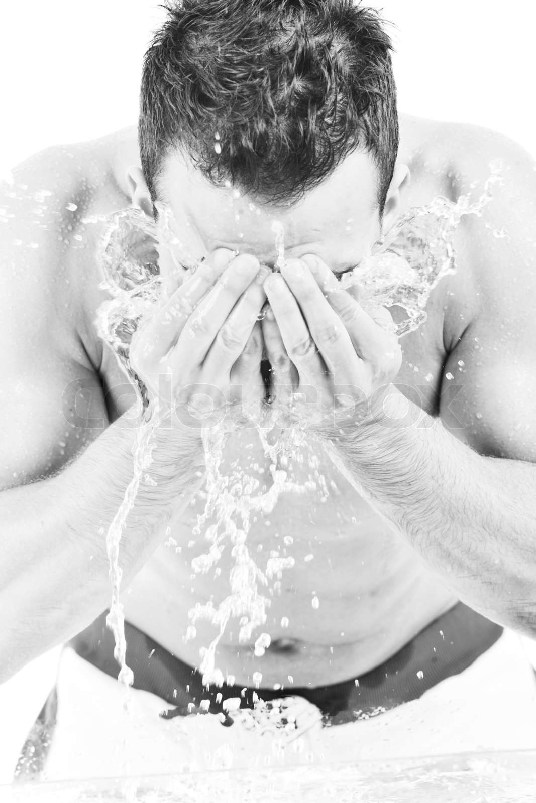 face wash | Stock image | Colourbox