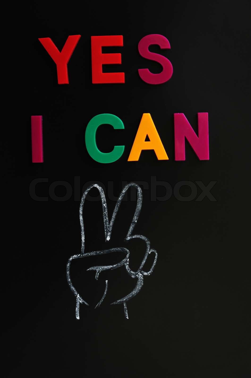 Yes I can | Stock image | Colourbox