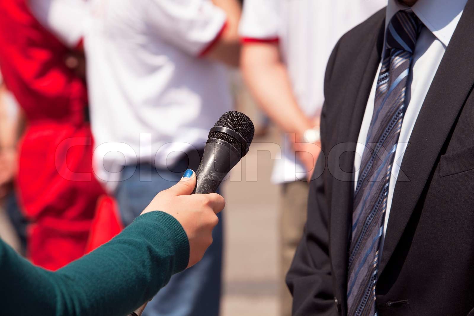 Interview | Stock image | Colourbox