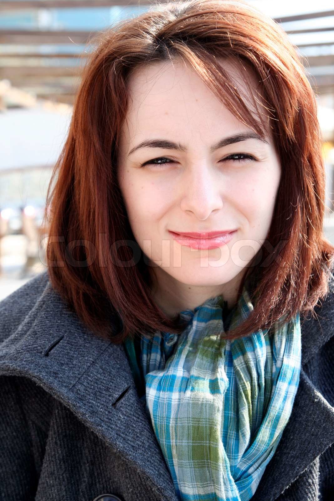 Woman face | Stock image | Colourbox