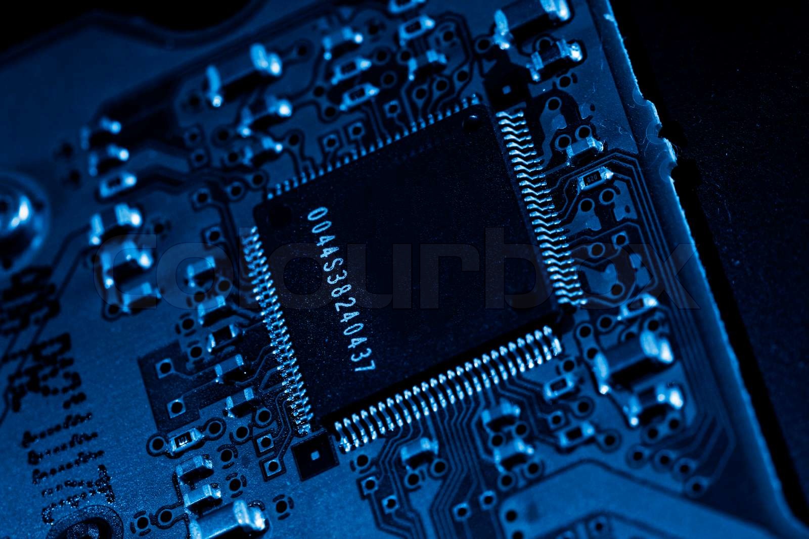Elektronische Leiterplatten | Stock Bild | Colourbox