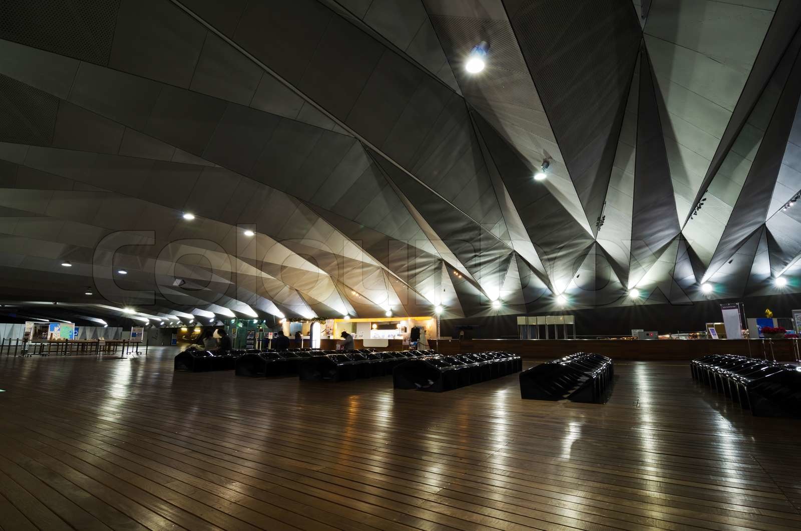 Interior of Yokohama Port Terminal | Stock image | Colourbox