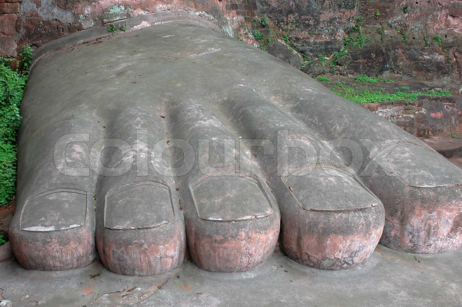 Buddha Foot | Stock image | Colourbox