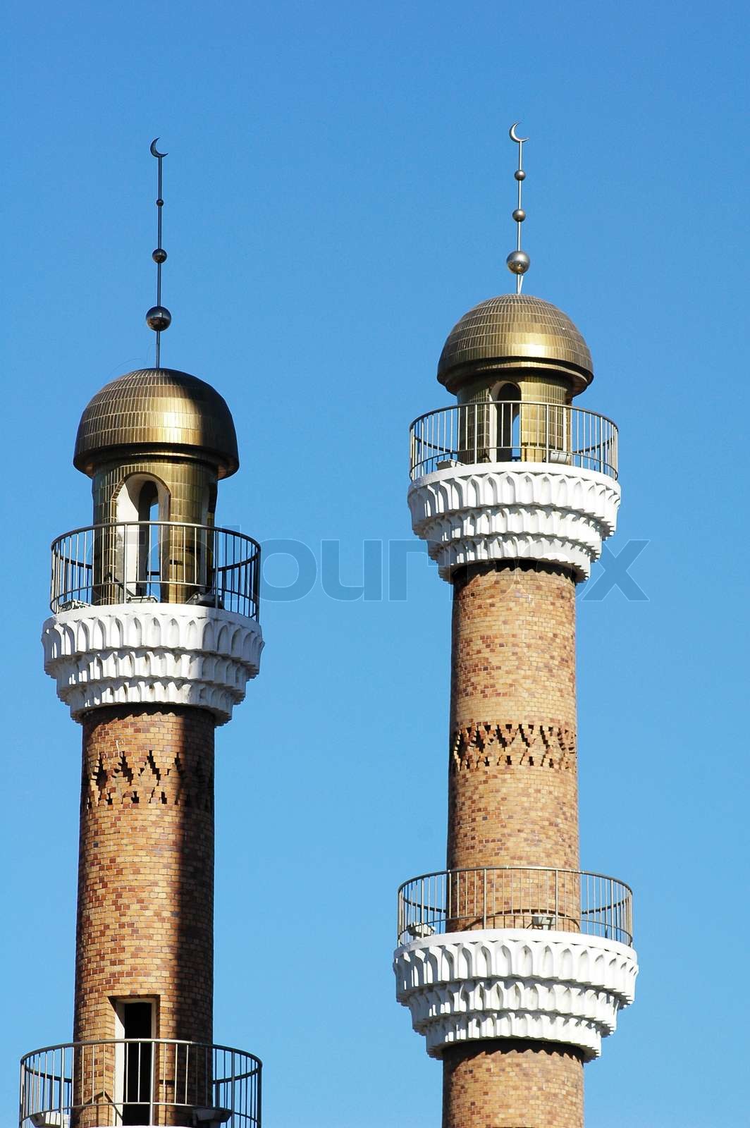 Mosque towers | Stock image | Colourbox