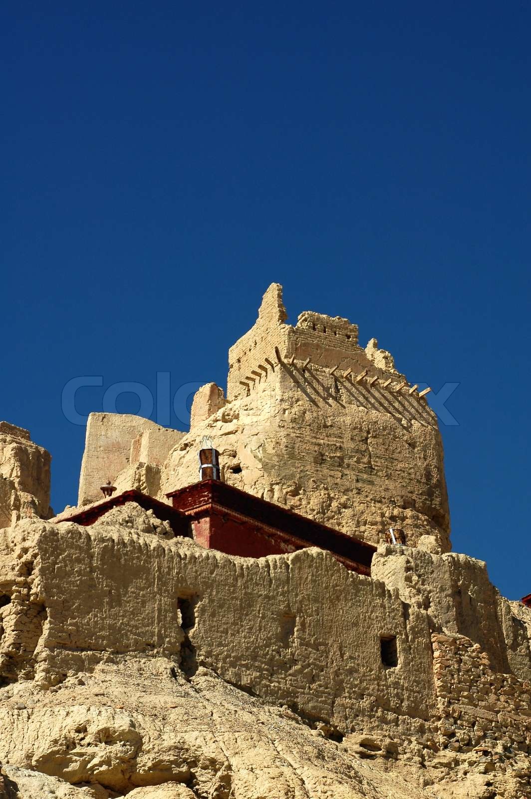 Relics of an ancient castle | Stock image | Colourbox